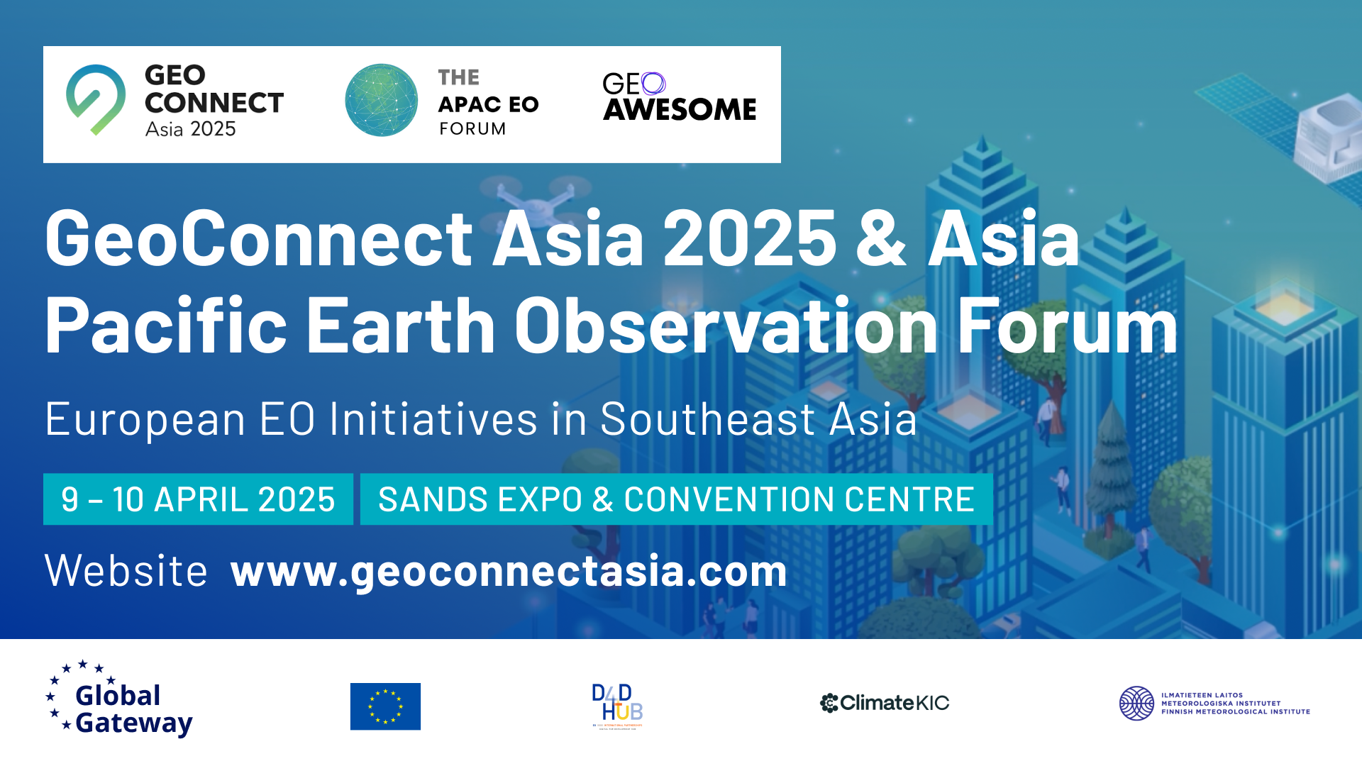 D4D Hub at Geo Connect Asia in Singapore